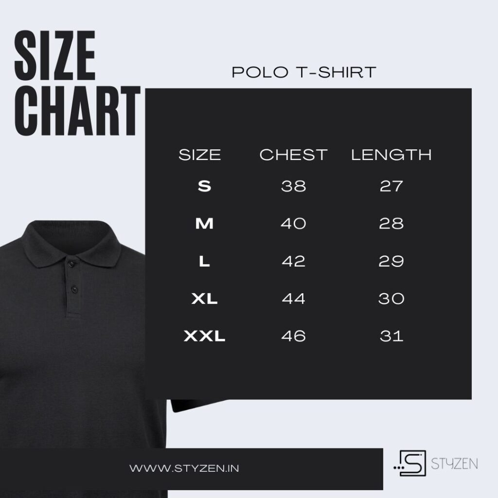 Men Golf Polo - Midnight Black - styzen.in